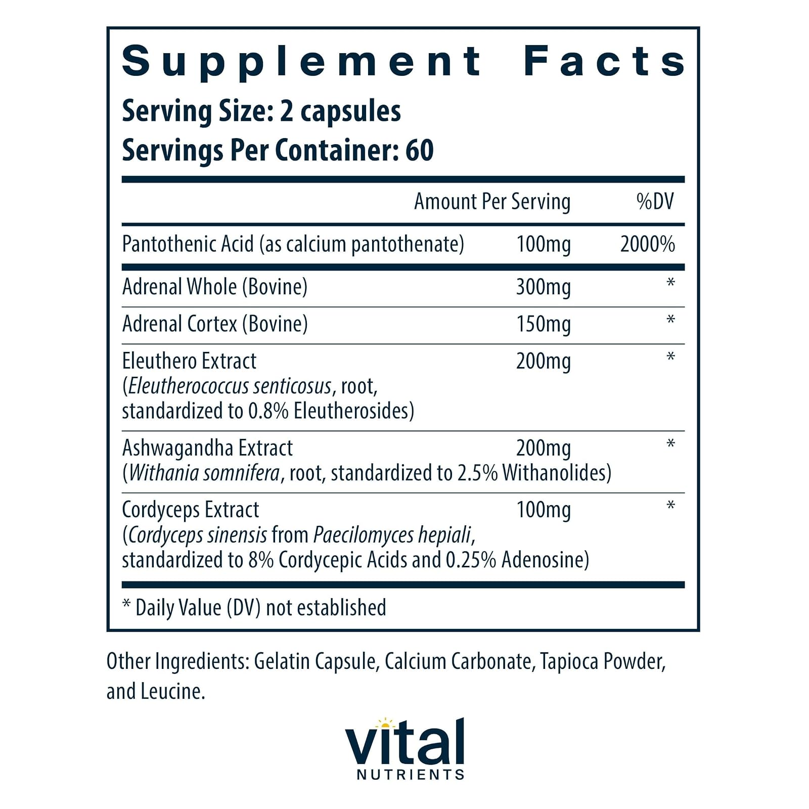 multivitamins for stress relief
