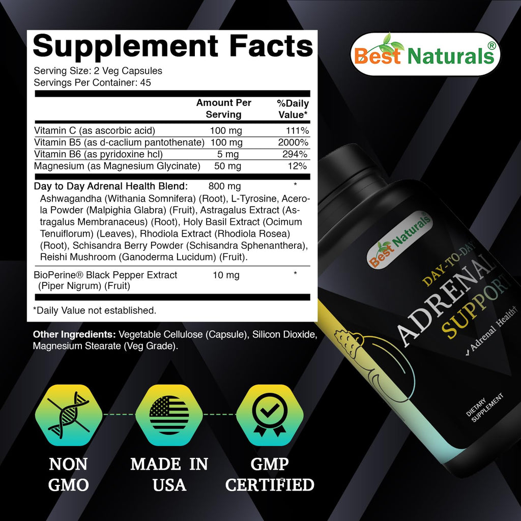 multivitamins for stress relief