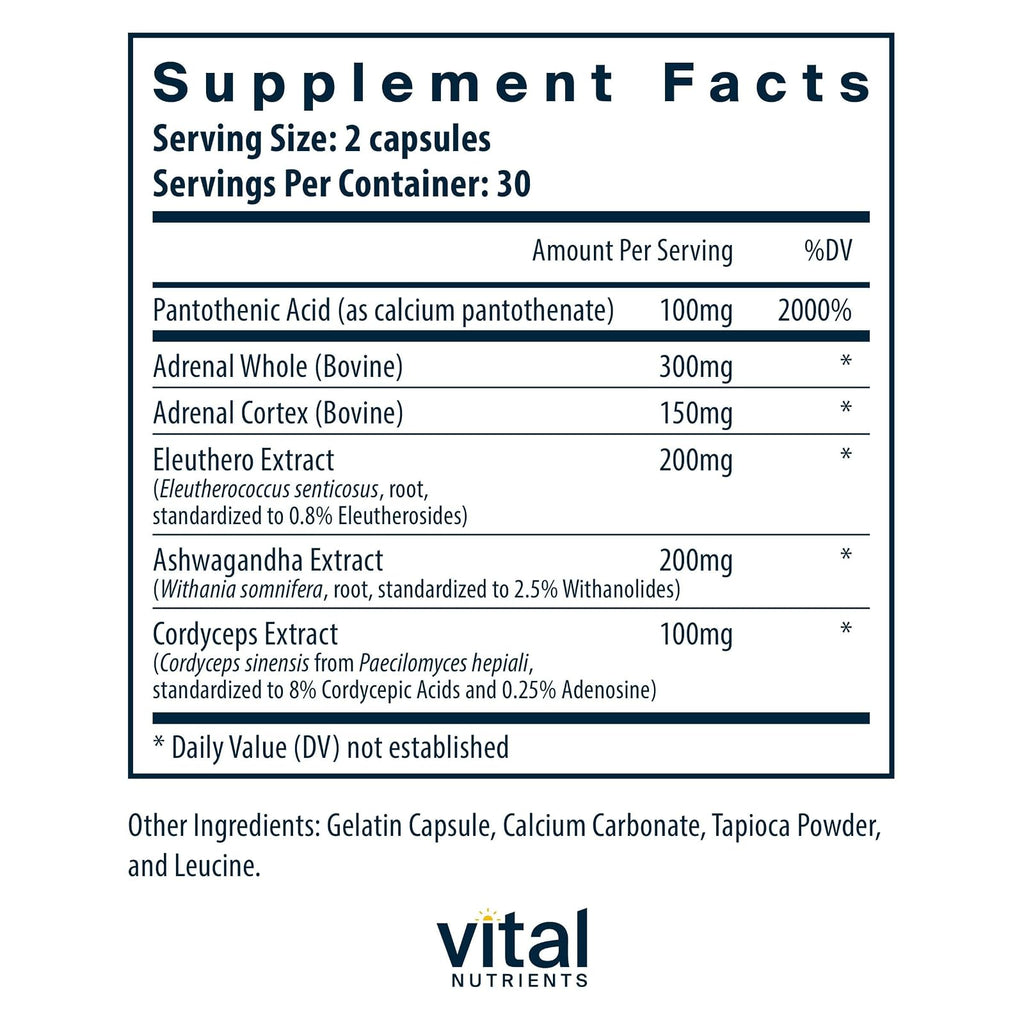 multivitamins for stress relief