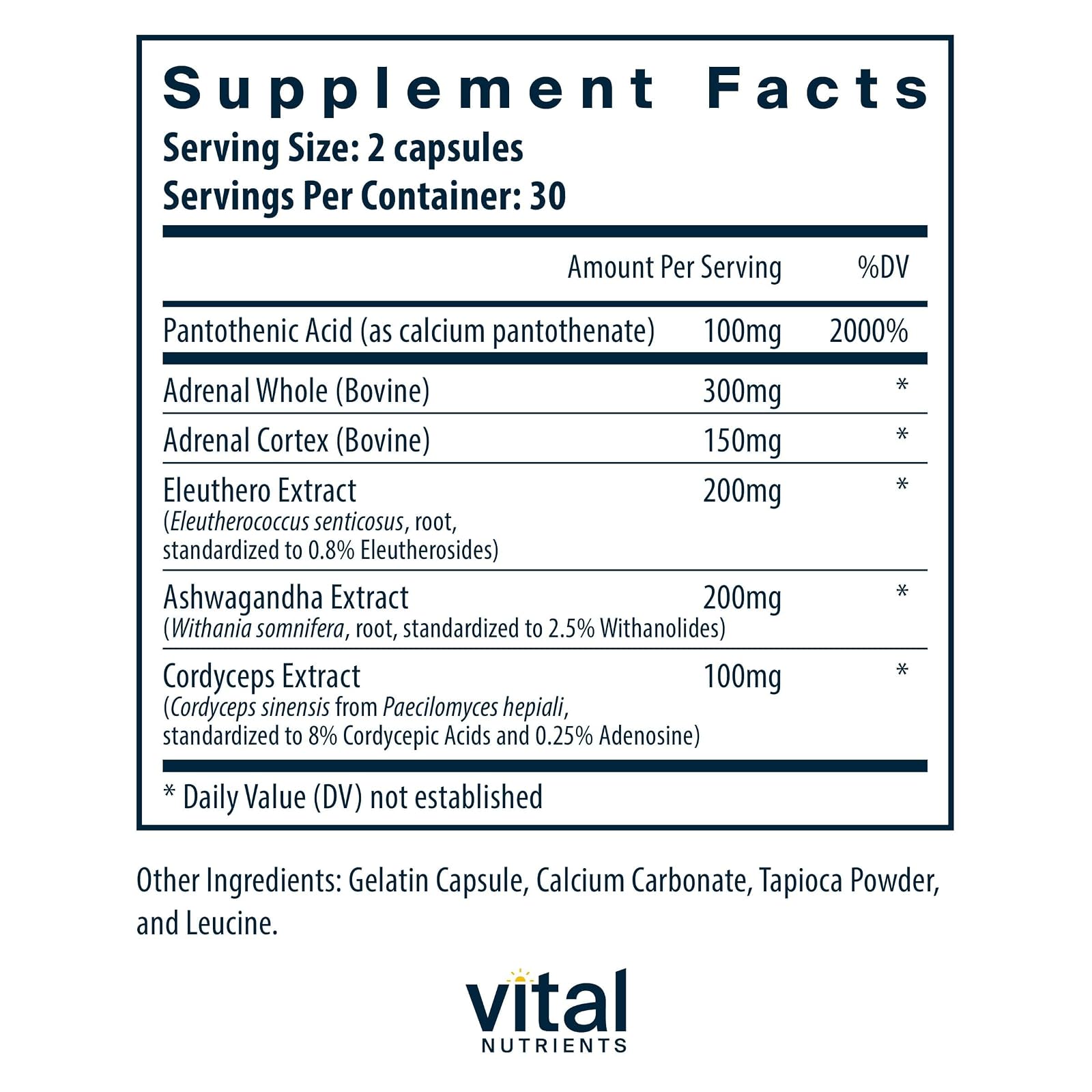 multivitamins for stress relief
