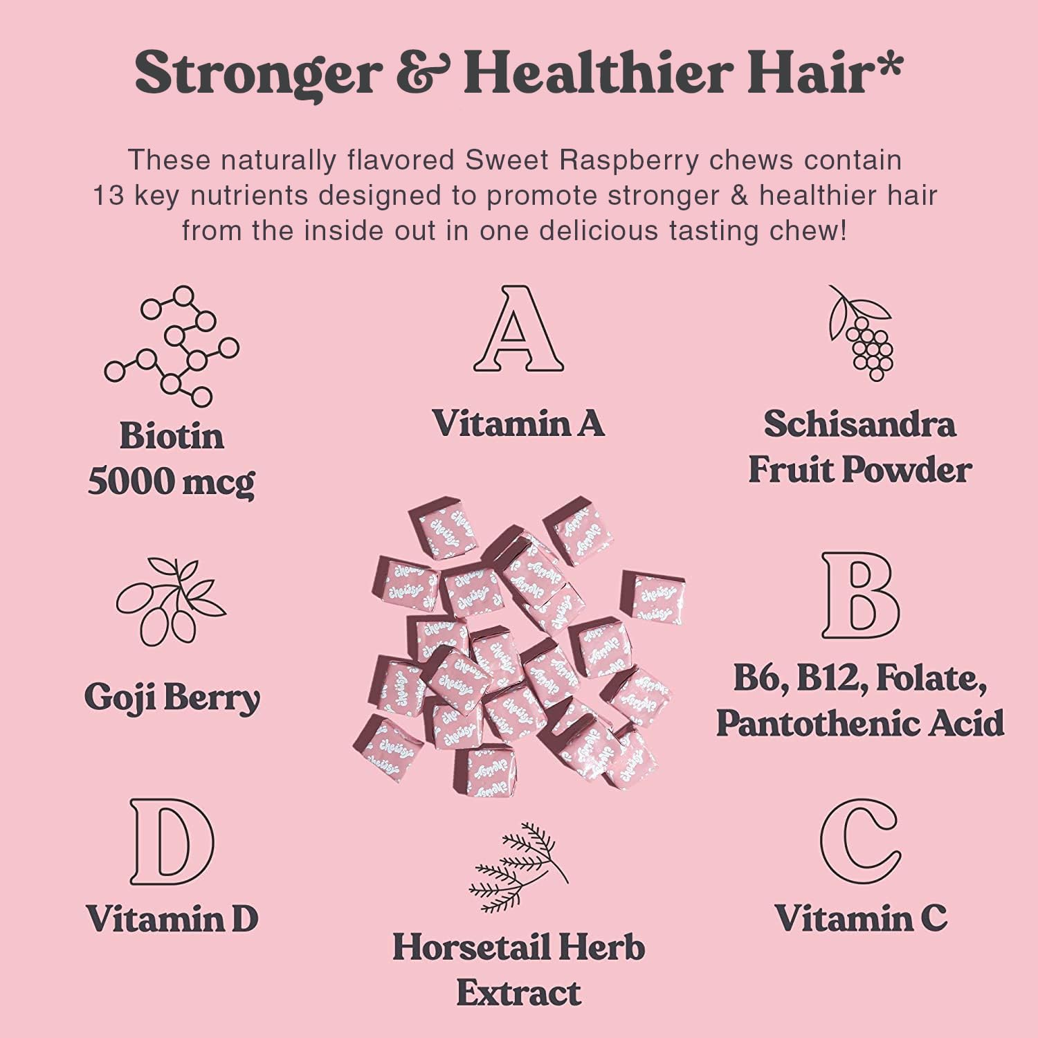 Multivitamins for stronger hair growth