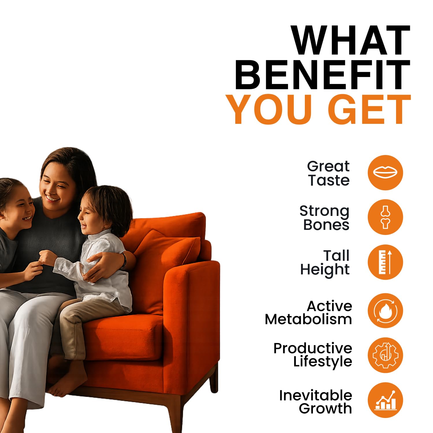 Multivitamins for taller stature