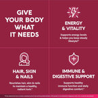multivitamins for women's beauty benefits