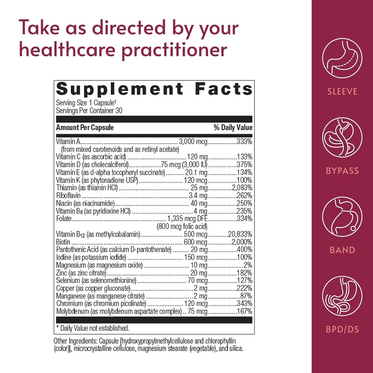 multivitamins for women's health