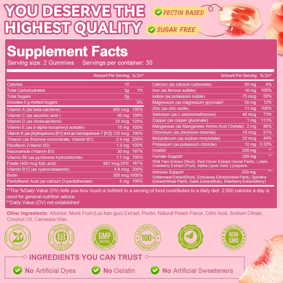 multivitamins for women's wellness