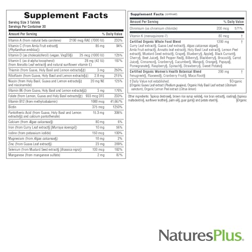 multivitamins for women with dietary needs