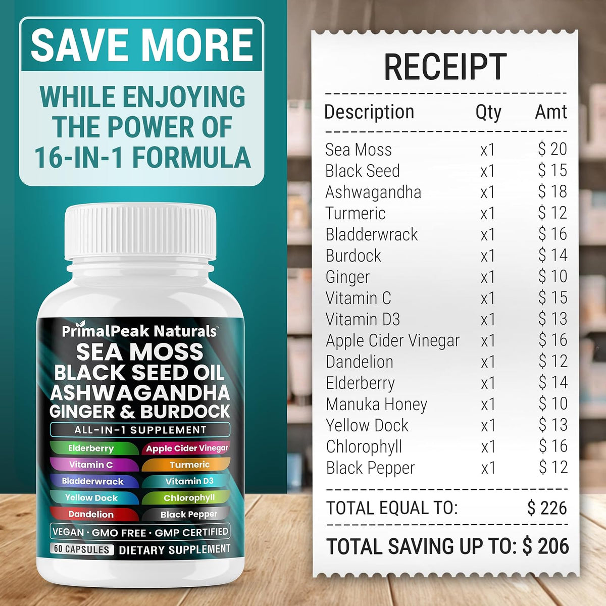 multivitamins for women with sea moss