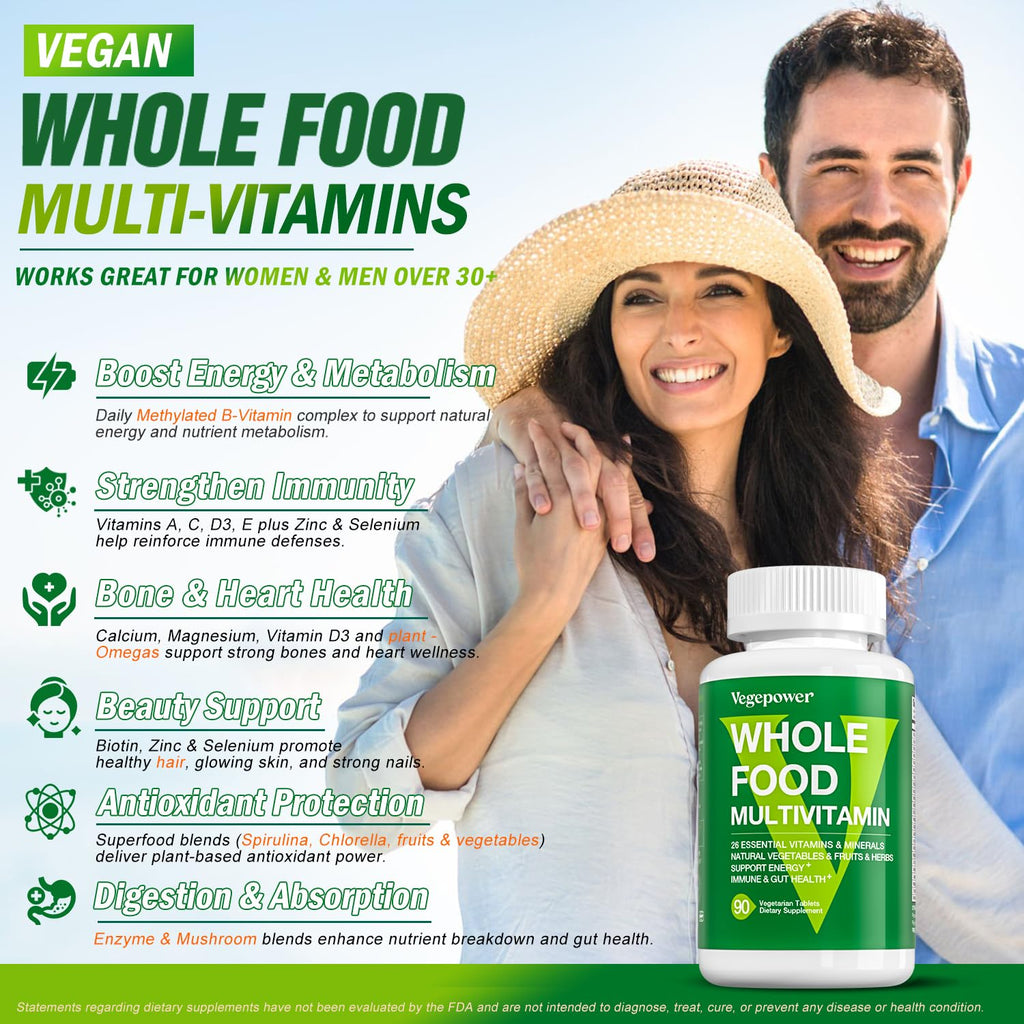 Multivitamins for women with whole food