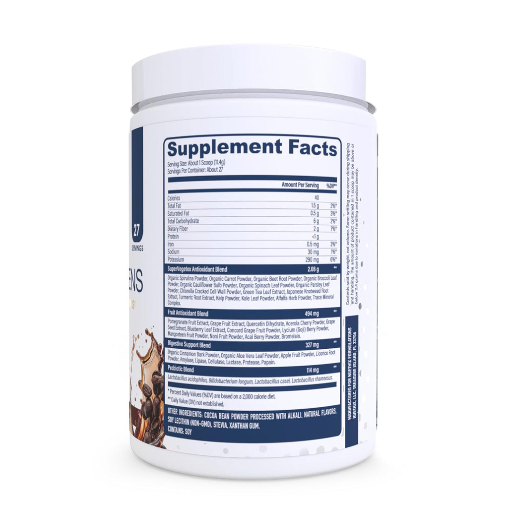 multivitamins in gourmet greens