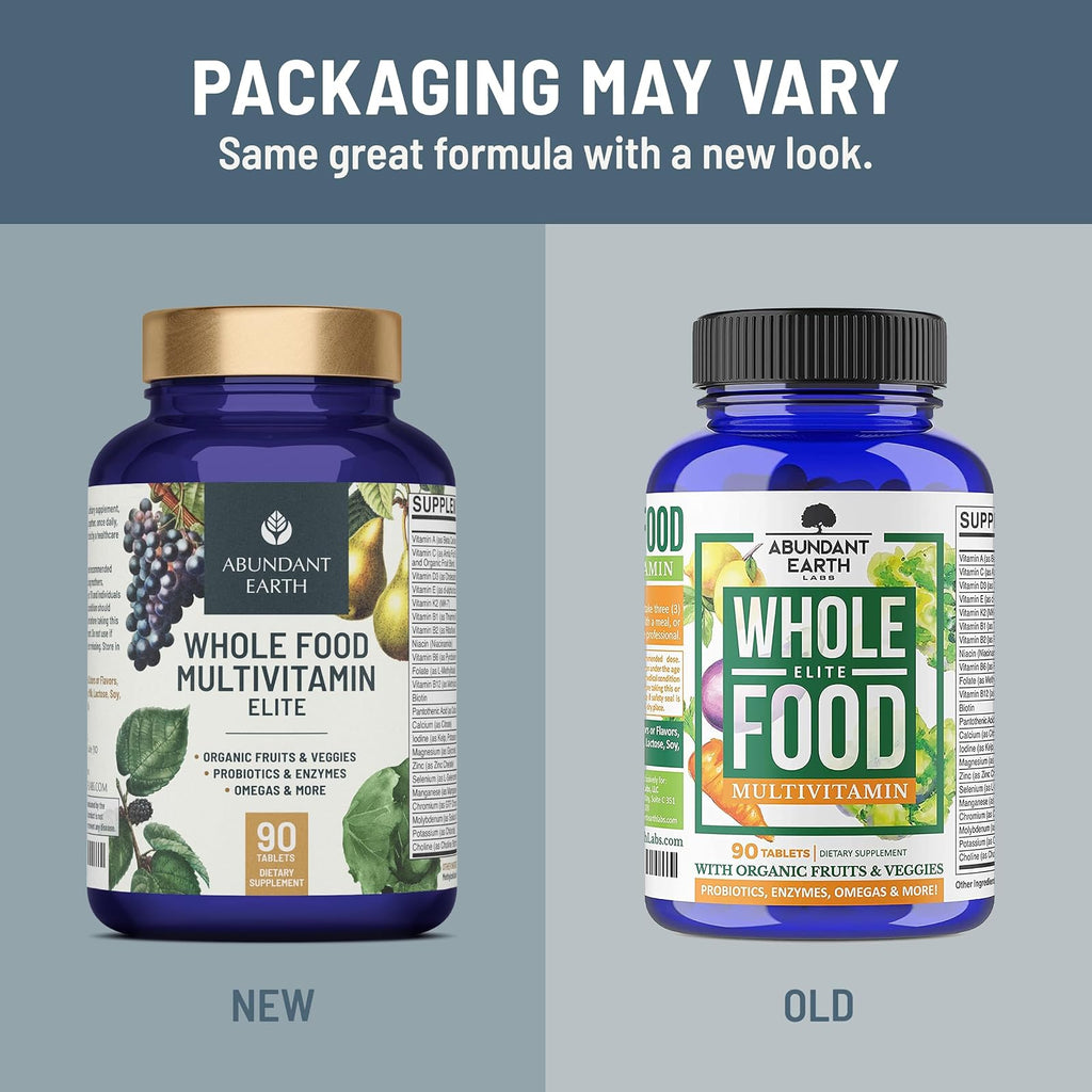 multivitamins packed with natural nutrients