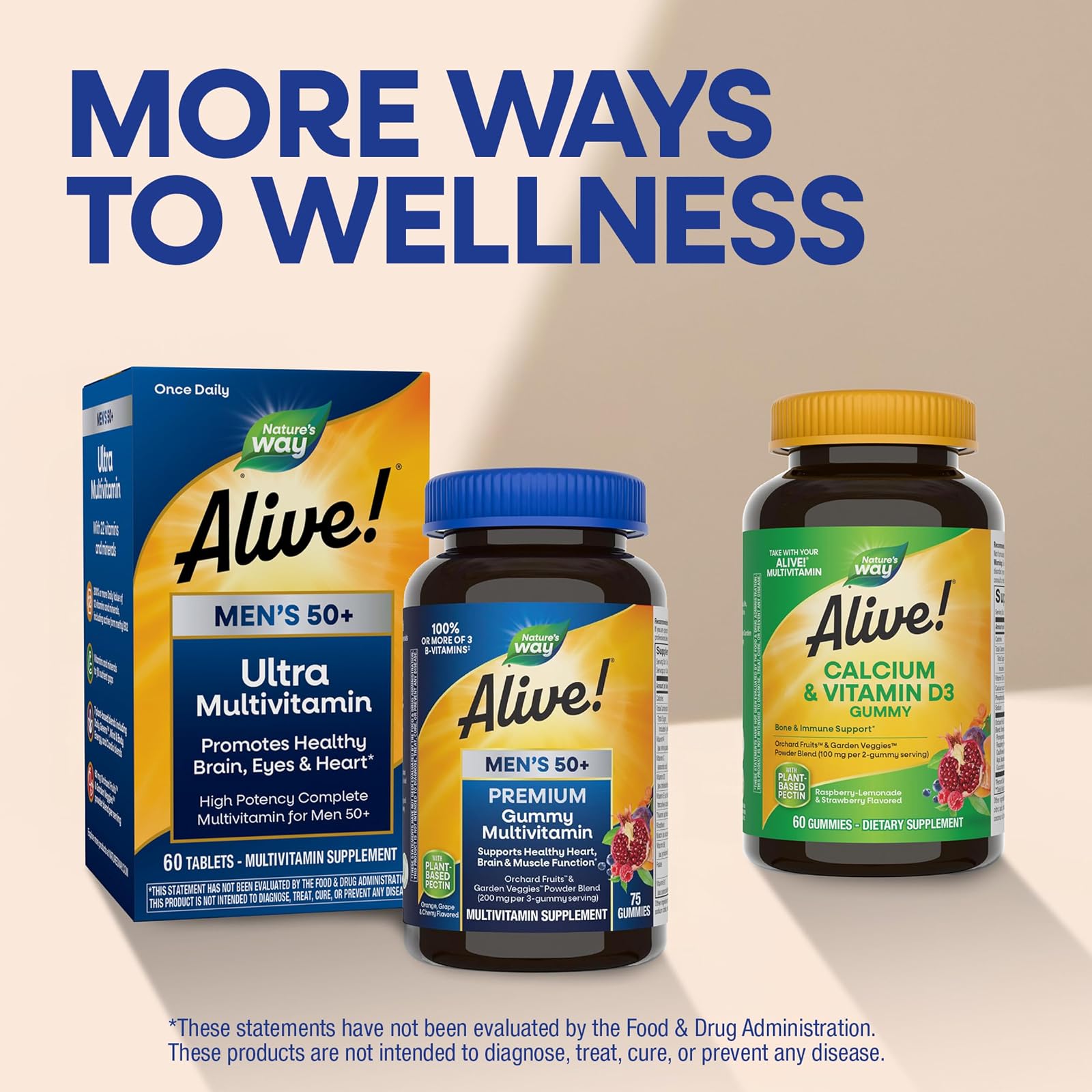 multivitamins supporting men's health