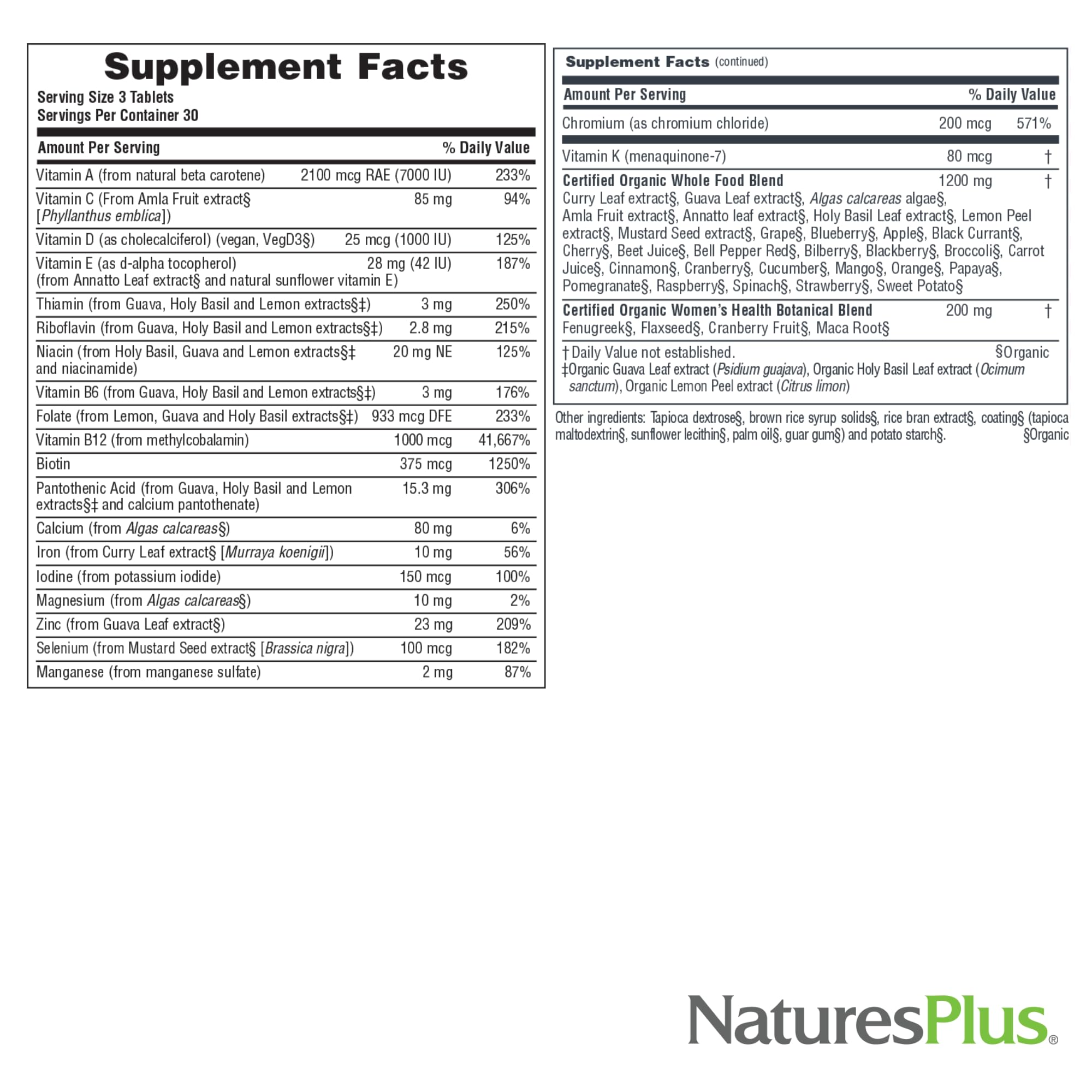 multivitamins supporting overall health
