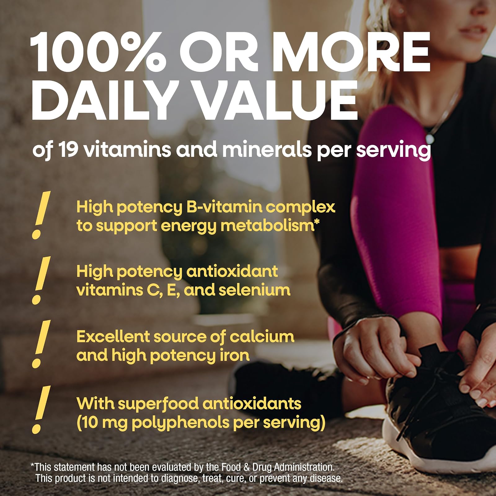 multivitamins to boost energy levels