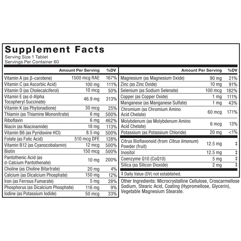 multivitamins to boost energy levels