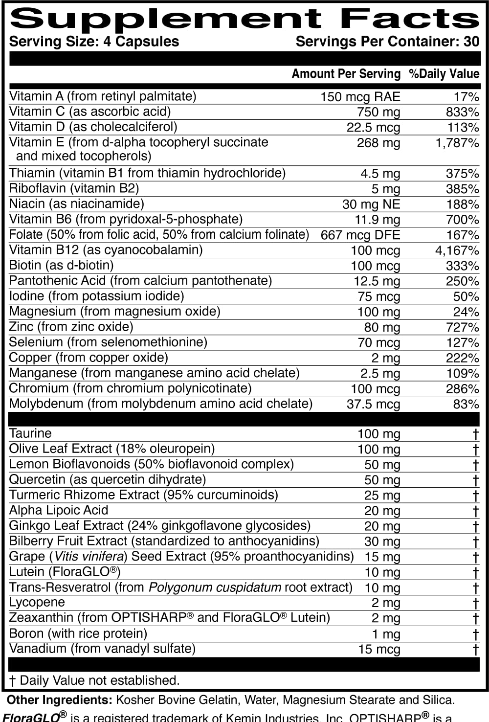 multivitamins to enhance overall wellness