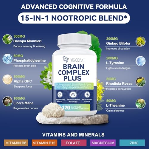 multivitamins with Bacopa and Lion's Mane