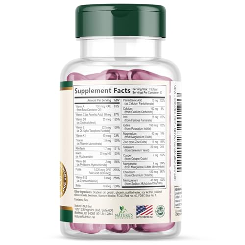 multivitamins with essential nutrients