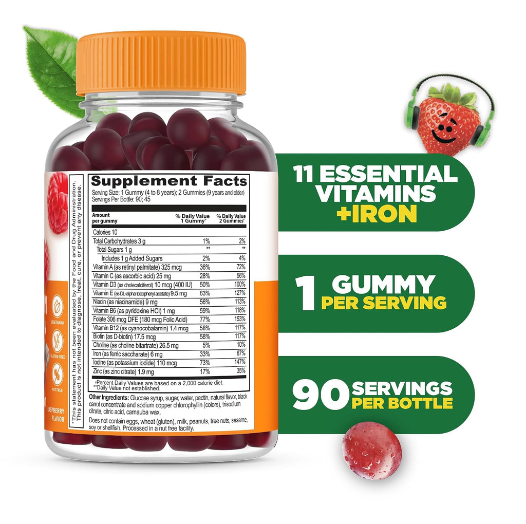 multivitamins with iron for children