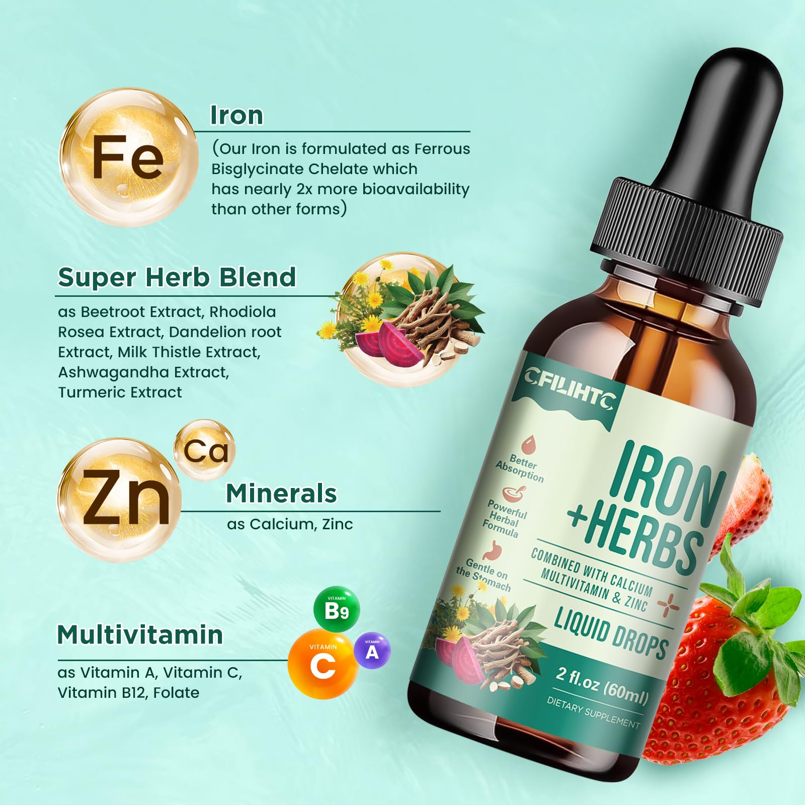 multivitamins with iron for health