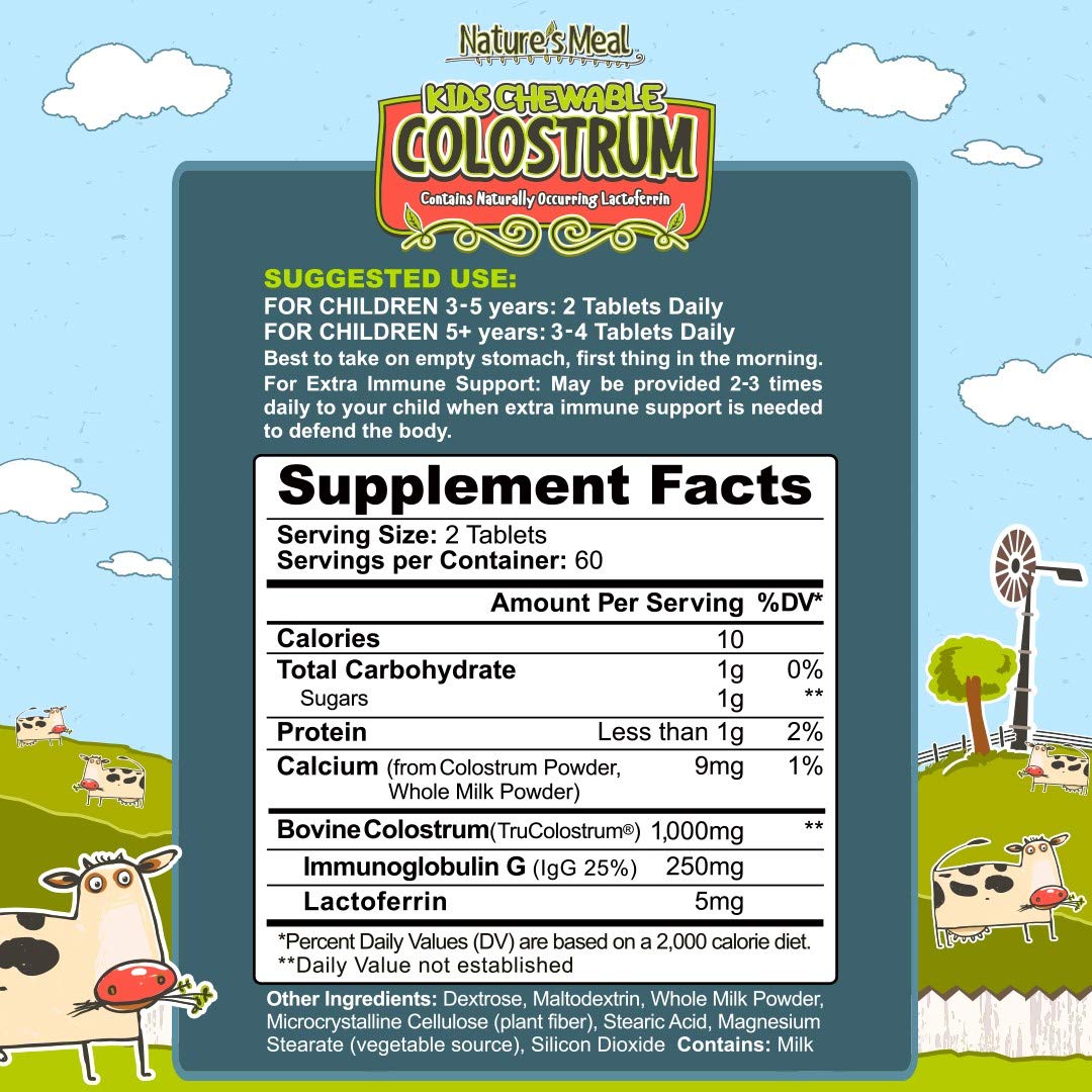multivitamins with lactoferrin for kids