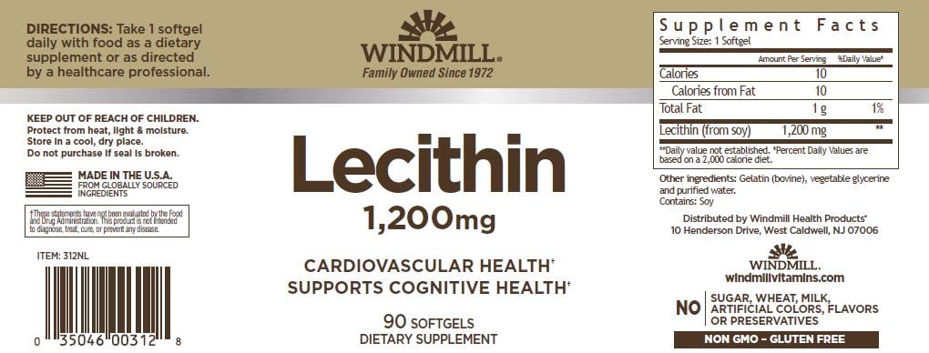 Multivitamins with Lecithin for daily wellness