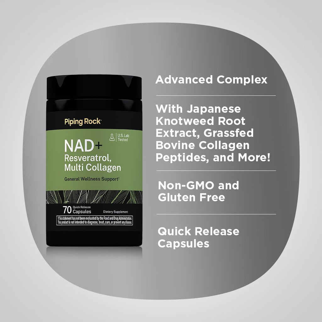 multivitamins with NAD Resveratrol benefits