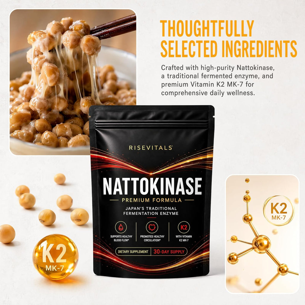 Multivitamins with nattokinase support