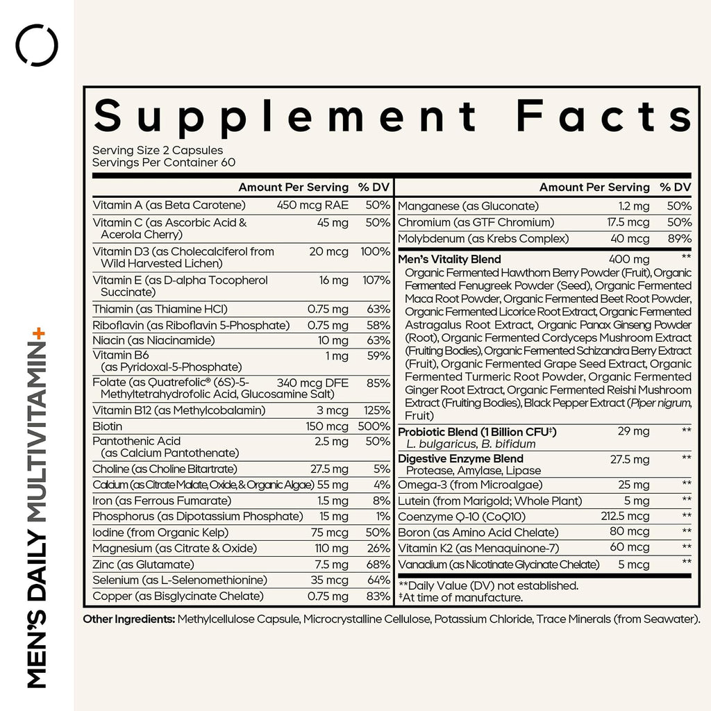 multivitamins with probiotics and omega-3