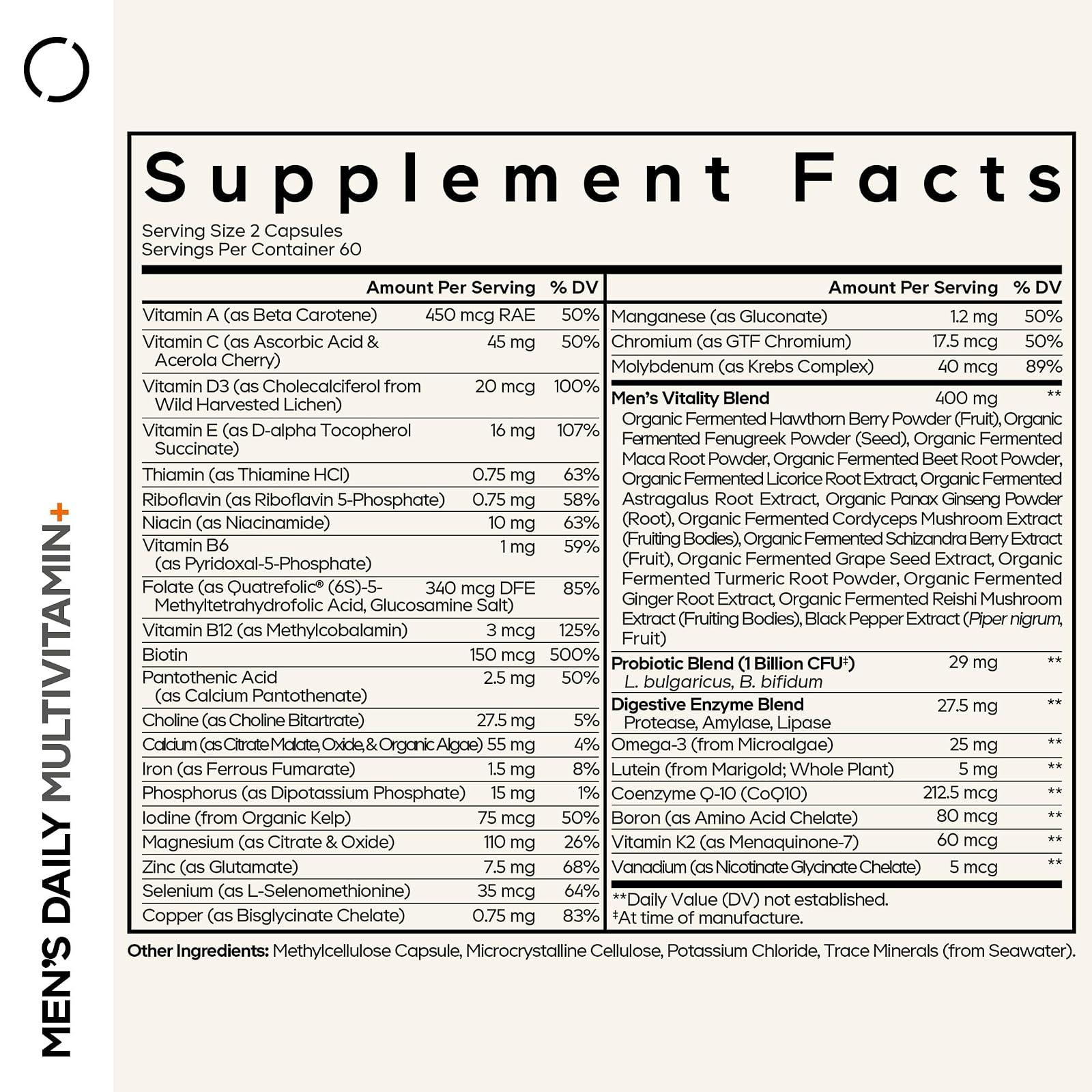 multivitamins with probiotics and omega-3