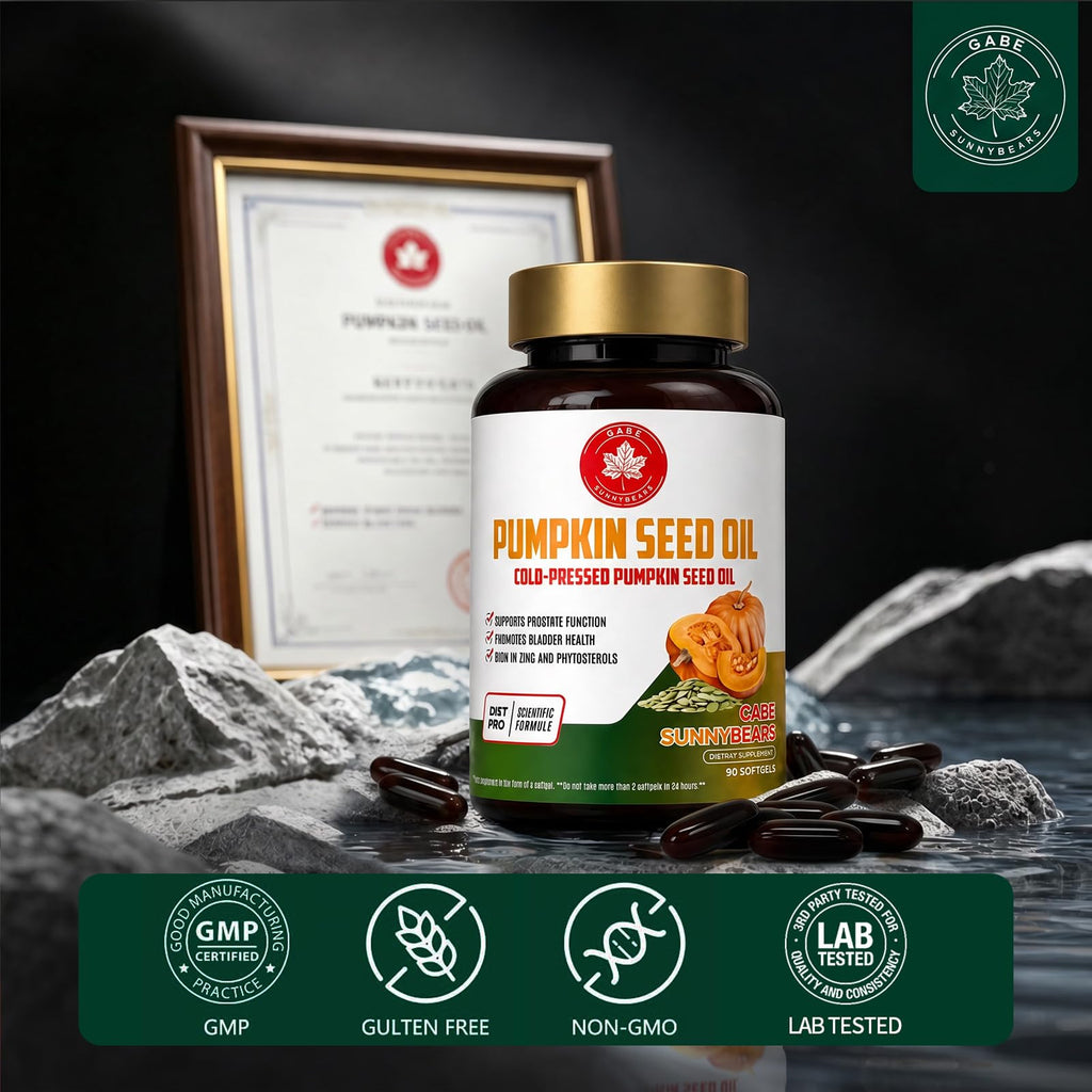 Multivitamins with pumpkin seed oil and saw palmetto
