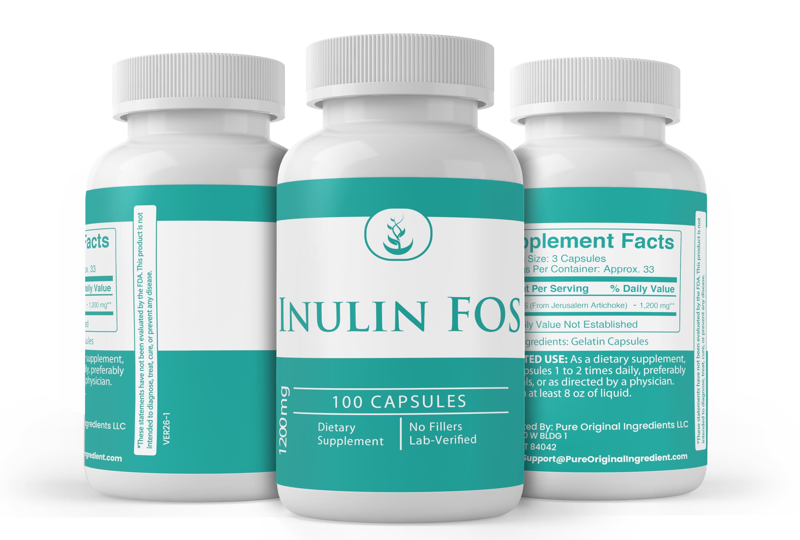multivitamins with pure inulin