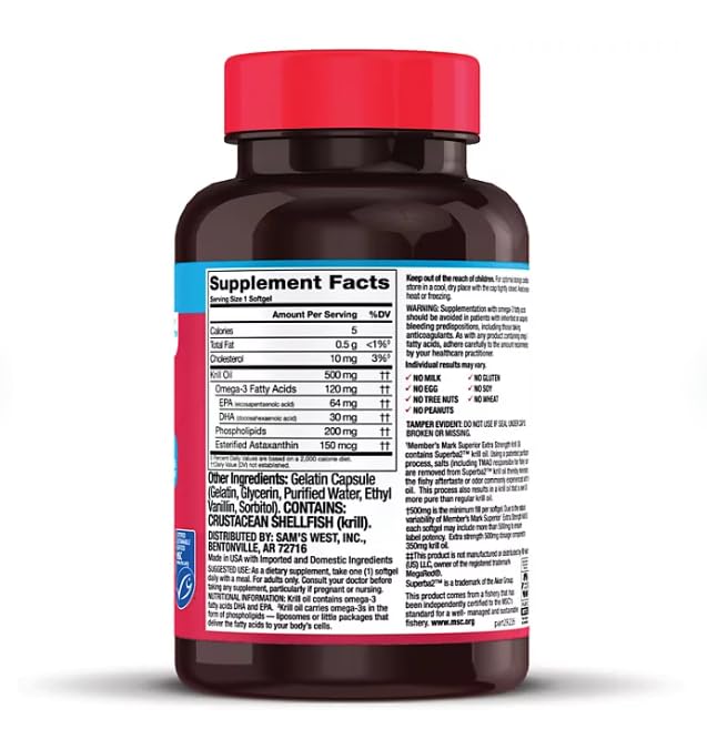 MUNCHIE MIX krill oil benefits