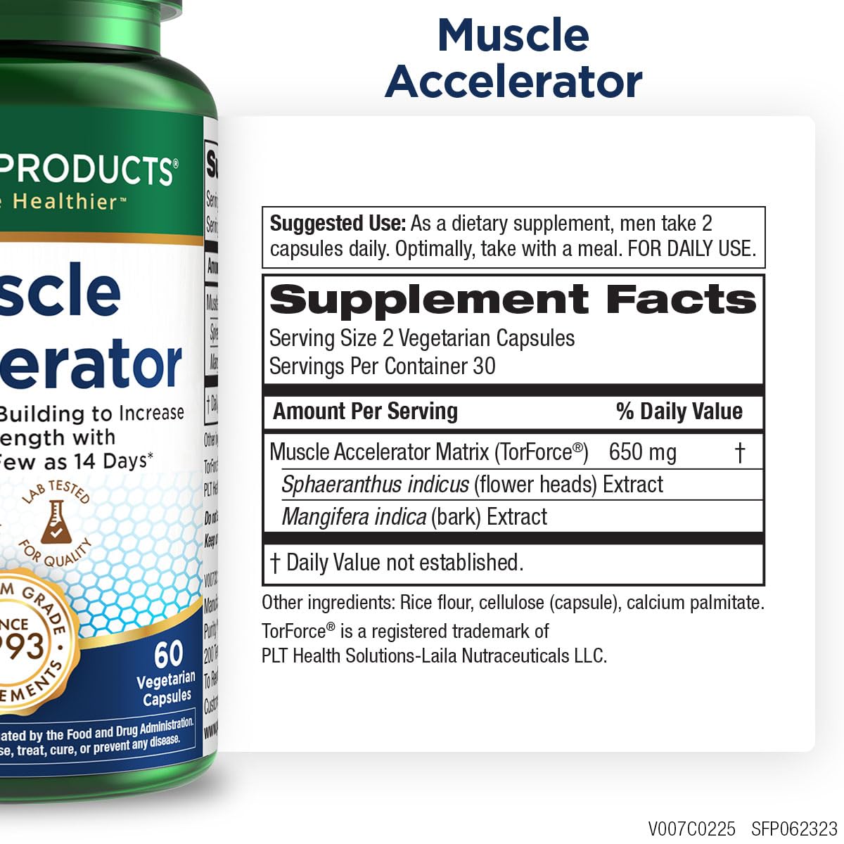 Muscle Accelerator multivitamin for men