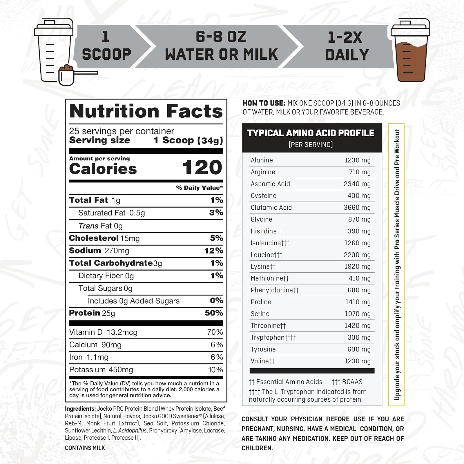muscle-building protein powder for fitness