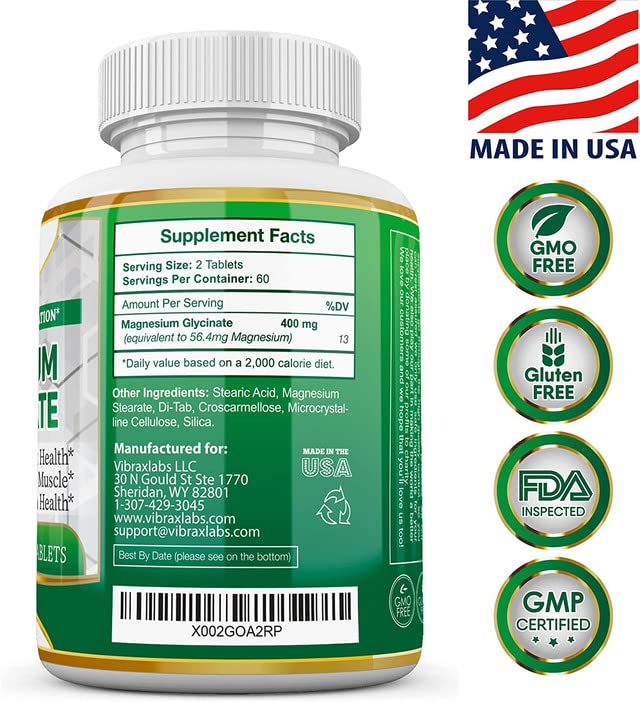 muscle cramps relief with magnesium glycinate