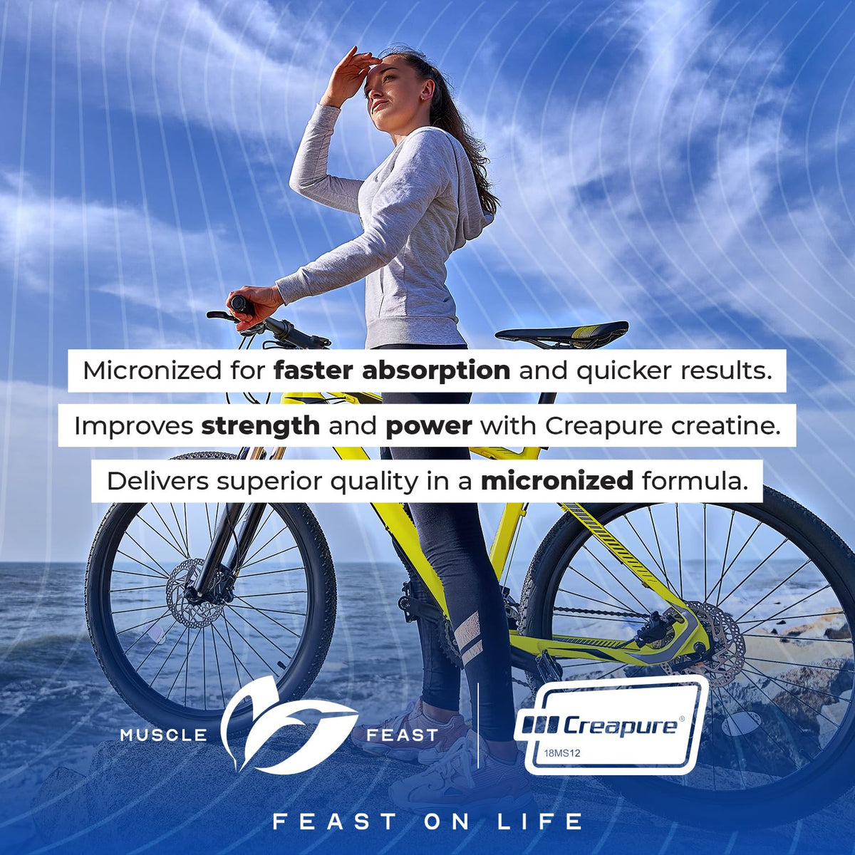 Muscle Feast creatine for energy boost