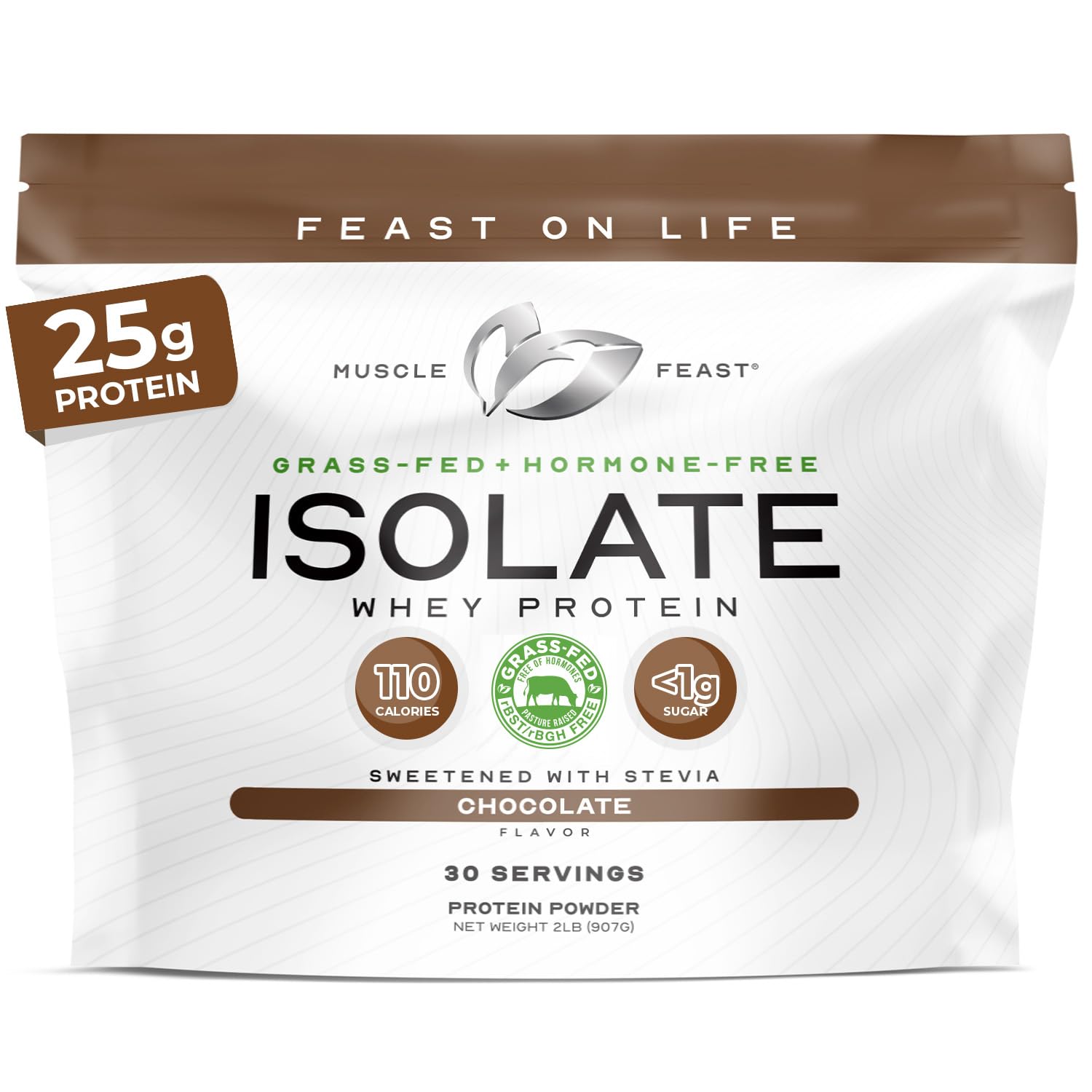 Muscle Feast whey protein isolate chocolate