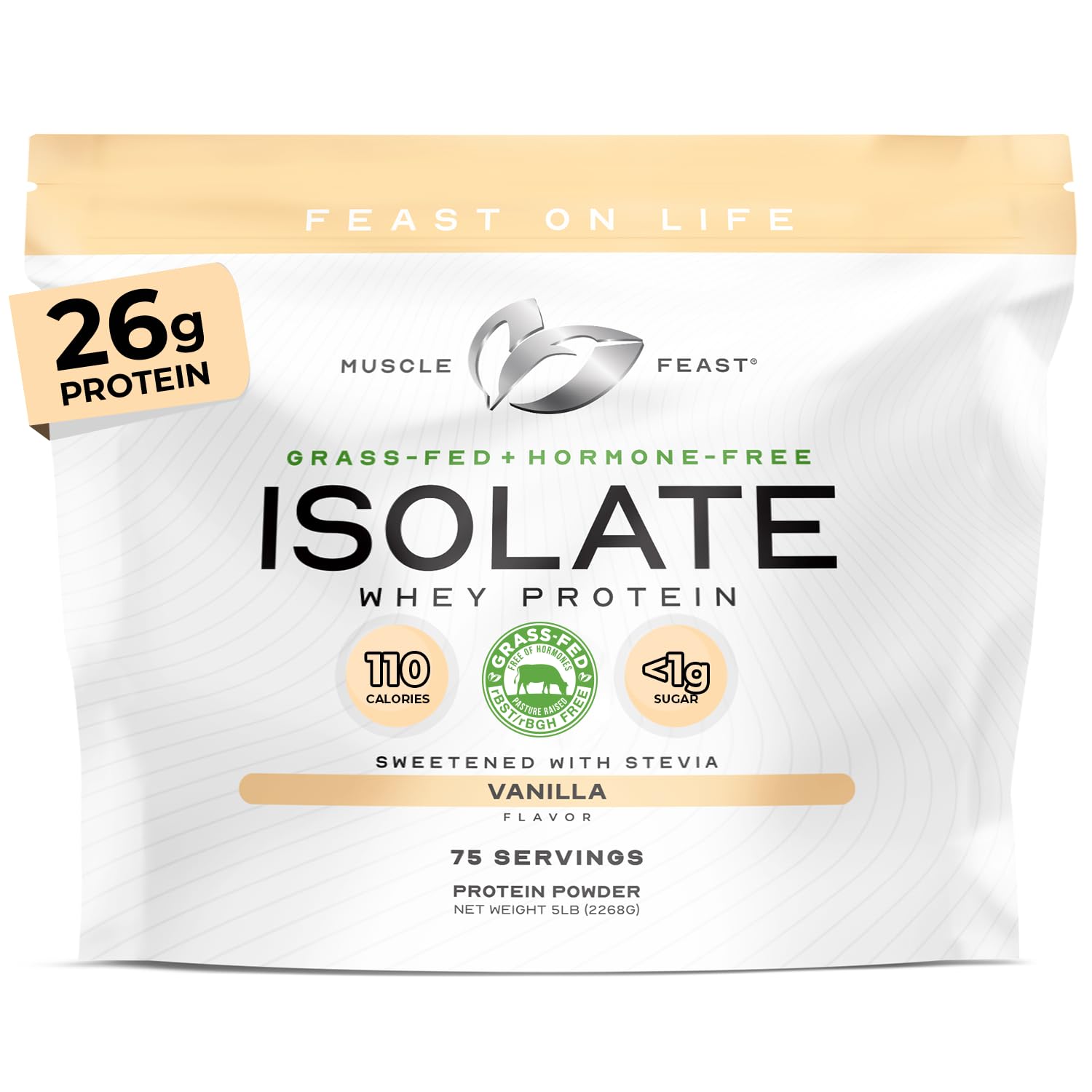 Muscle Feast whey protein isolate powder