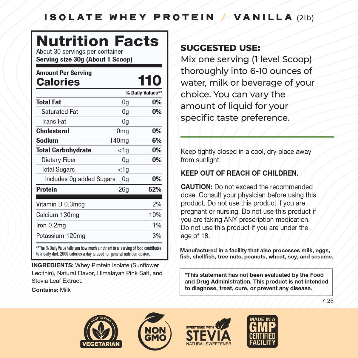 Muscle Feast whey protein nutrition