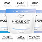 Muscle Feast whole oat powder nutrition