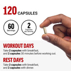 muscle growth support with Test X180