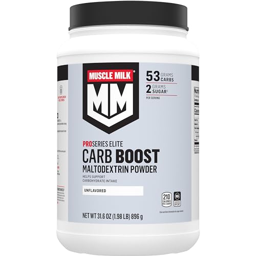 Muscle Milk maltodextrin powder for energy