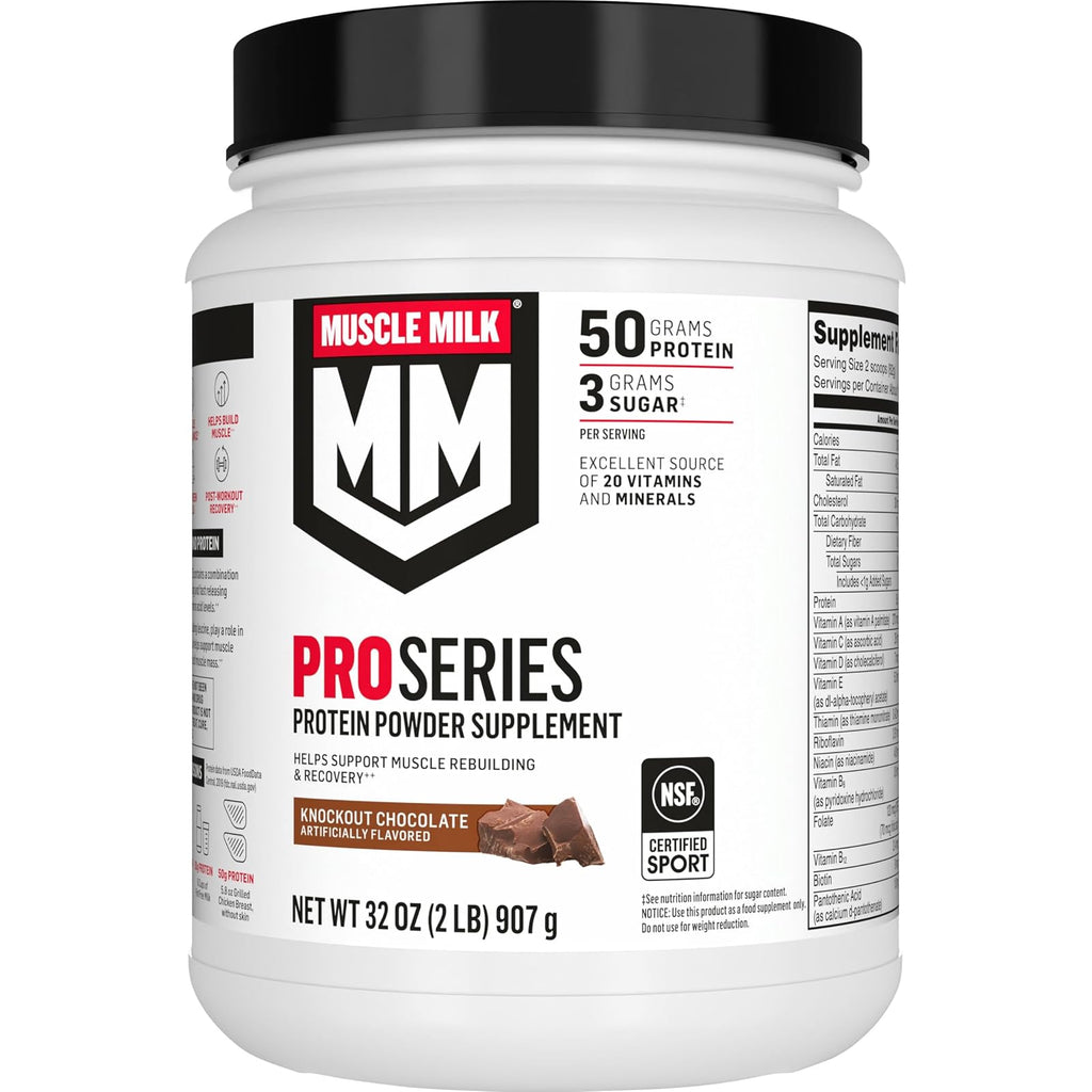 Muscle Milk protein powder for recovery