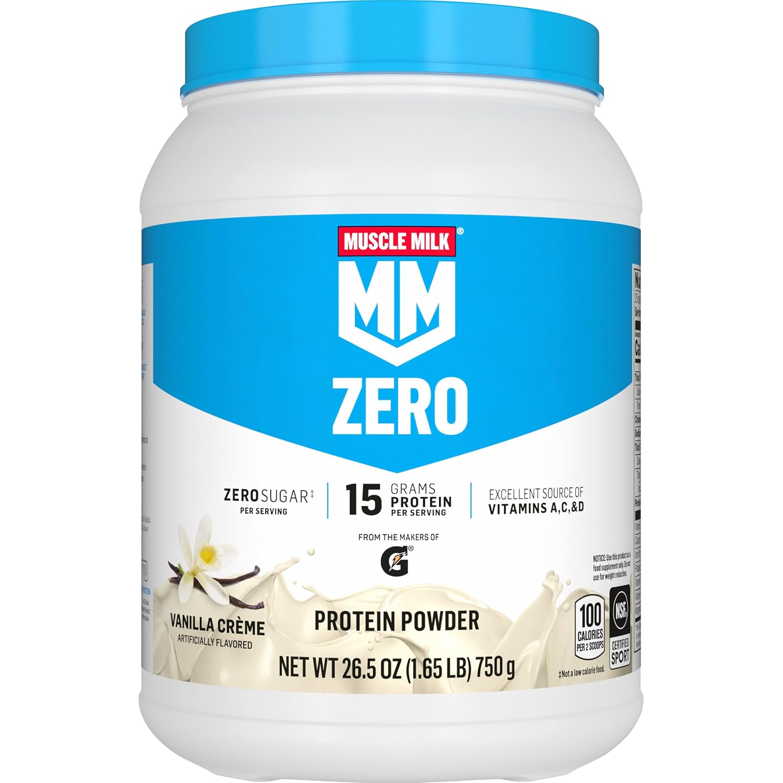 Muscle Milk whey protein vanilla flavour