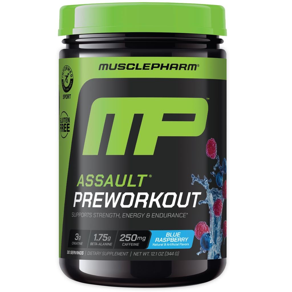 Muscle Pharm pre-workout for energy