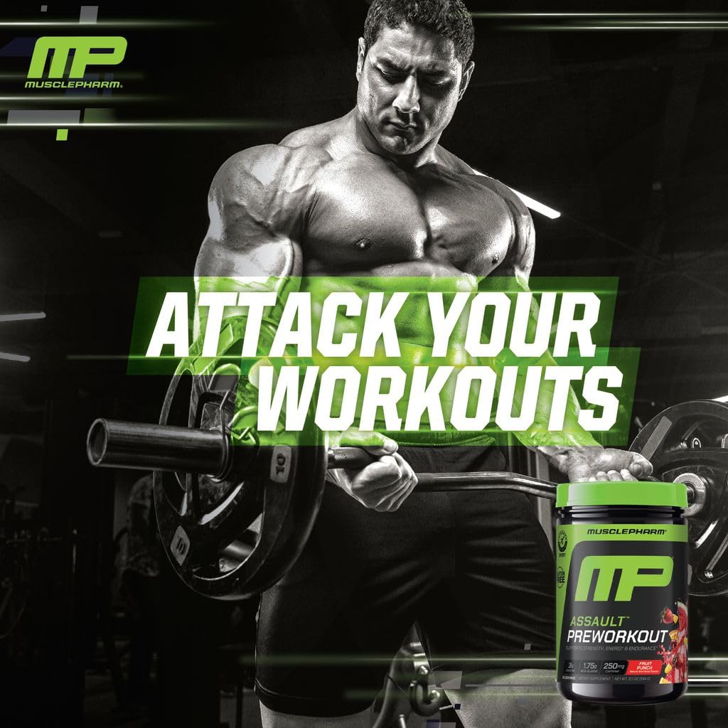 Muscle Pharm pre-workout for muscle gain