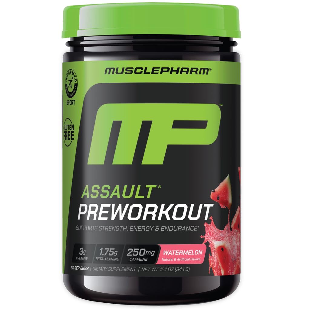 Muscle Pharm pre-workout powder watermelon
