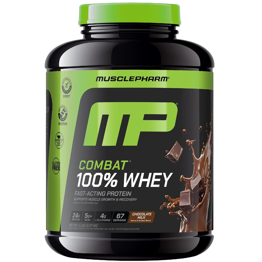 Muscle Pharm whey protein chocolate flavour