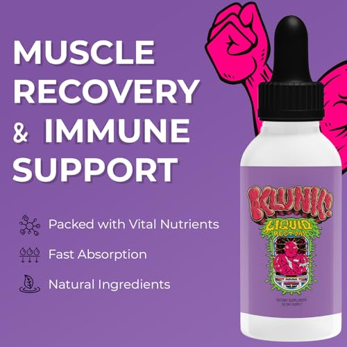 muscle recovery support with KLUNK! formula