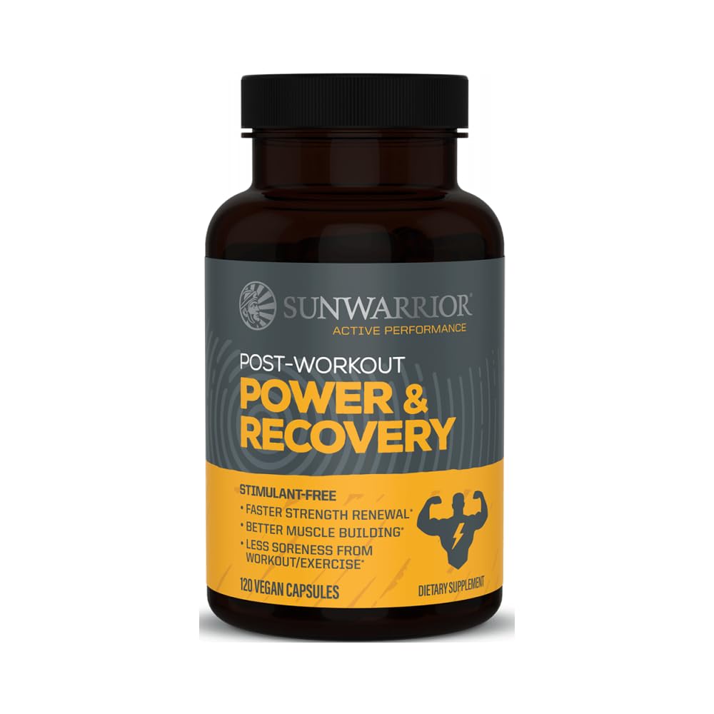 Muscle recovery support with Sunwarrior
